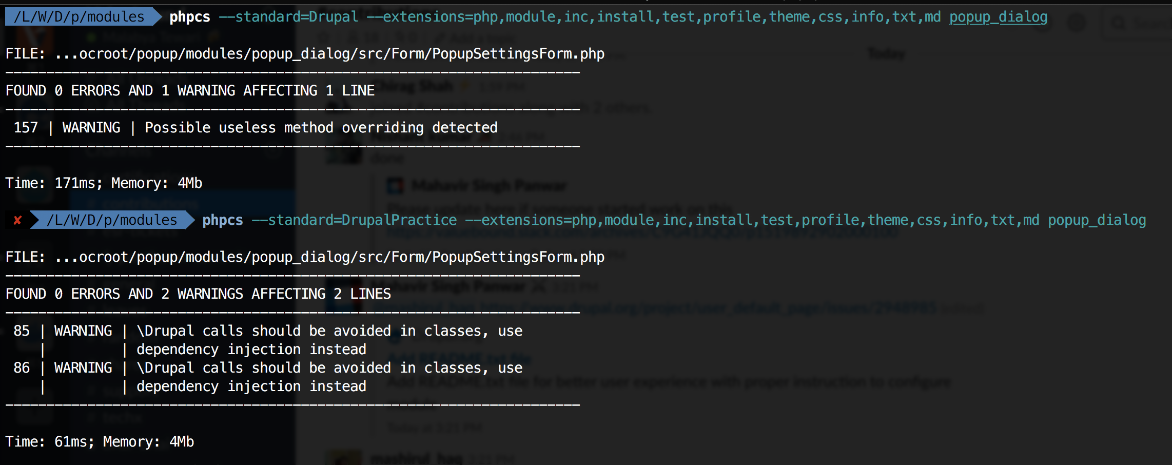Fix PHPCS & Pareview.sh errors [#2871389] | Drupal.org